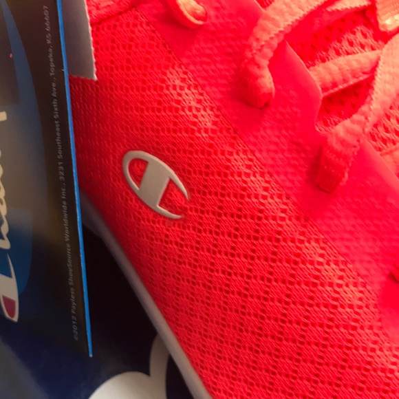 Champion | Shoes | Champion In Bright Coral Nwt | Poshmark